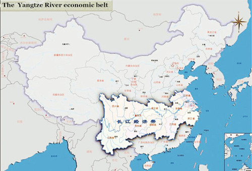 Yangtze River World Map Maps Of Yangtze River Area | China Mike