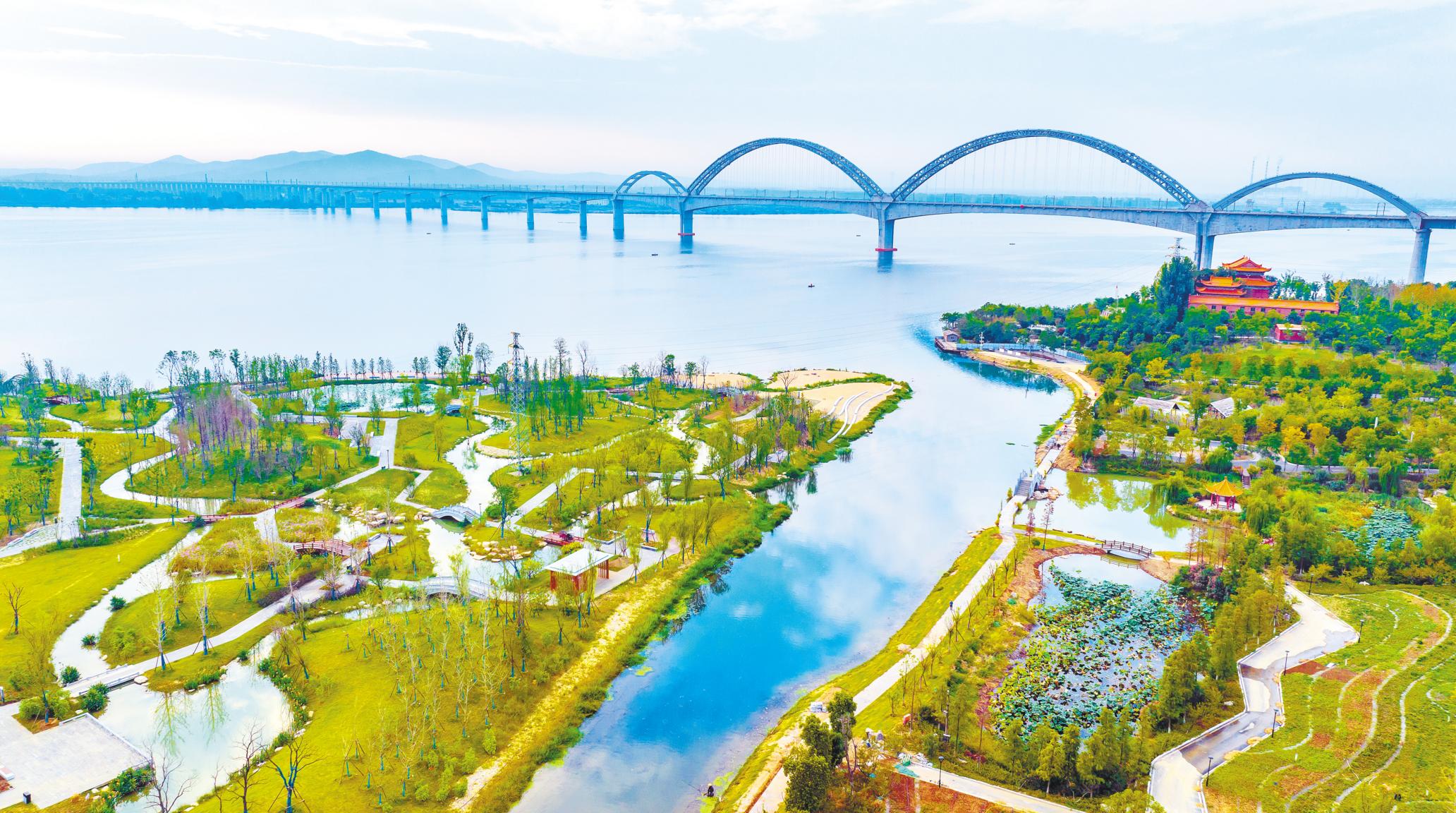 Scenery of Fenglin Ecological Park in Xiangyang - The people's ...