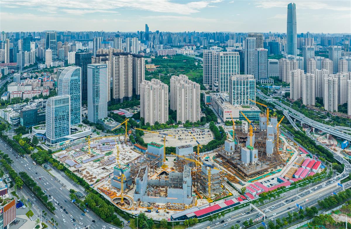 Construction of new Wuhan Library in full swing - The people's ...
