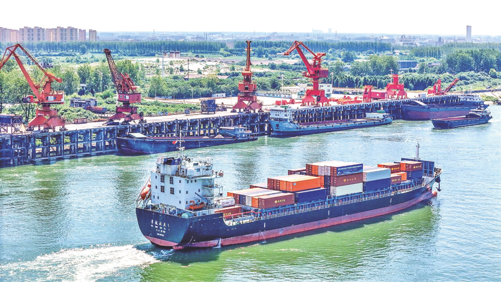 Direct ship route linking Jingzhou with Japan, South Korea launched ...