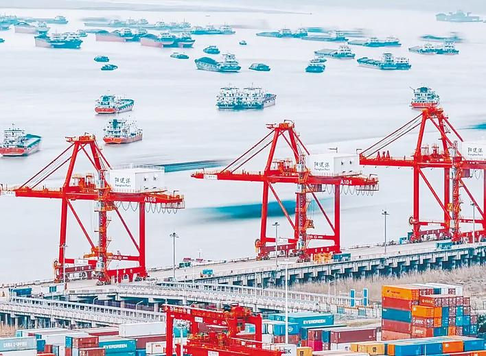 Hubei's port throughput secures leading position among China's inland ...
